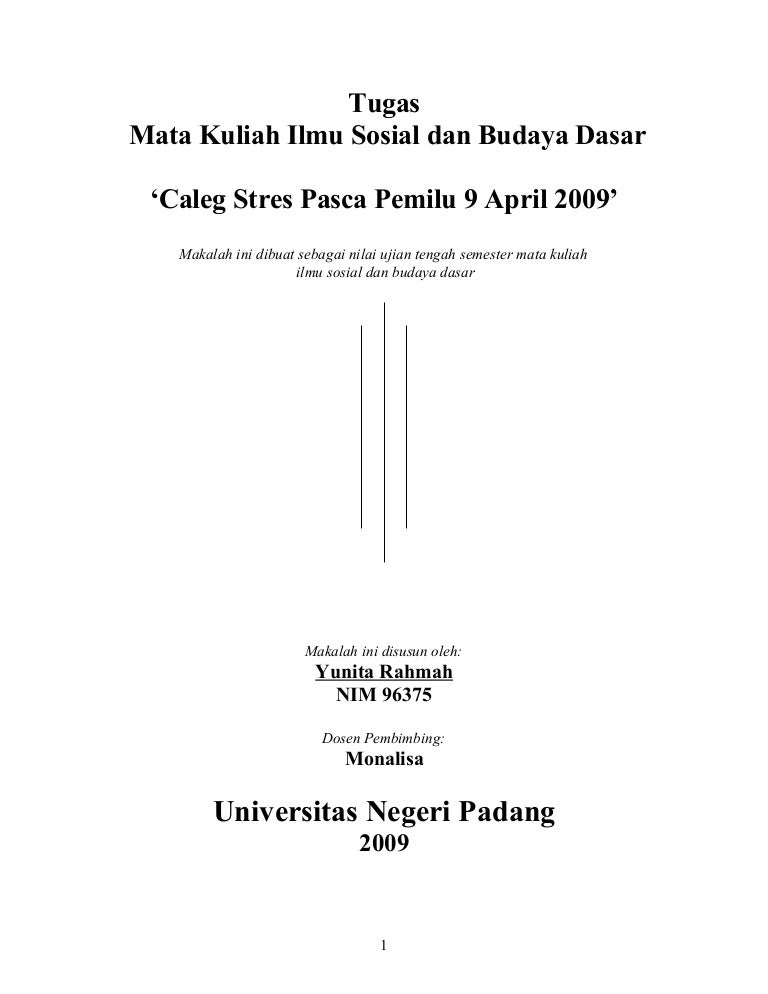 Contoh Cover Makalah Uts - Download Contoh Lengkap Gratis ️