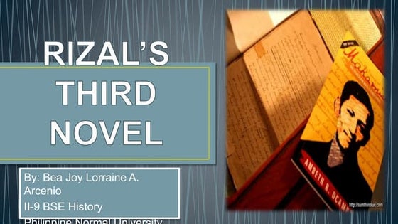 MAKAMISA-REPORT in Rizal's Life and Works.pptx | Fiction | Books and ...