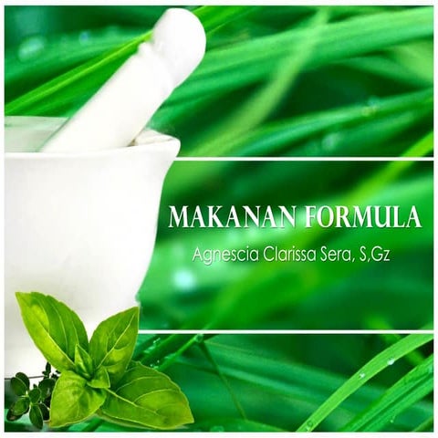 Makanan formula | PDF