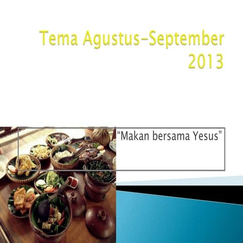 Makan bersama zakeus | PPTX