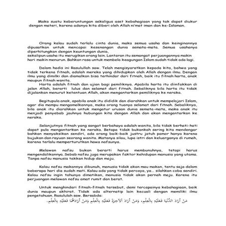 Menggapai Keberkahan Hidup | PPTX