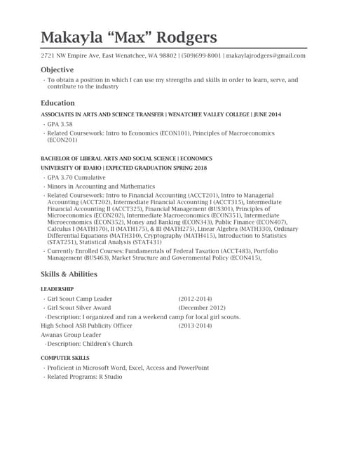 Terry - Resume | DOCX