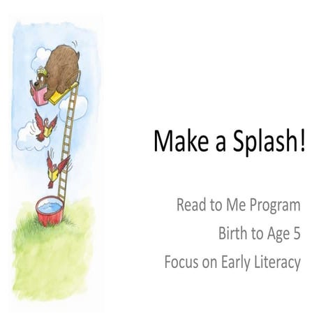Make a splash. READ! | PPTX