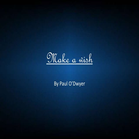Make a wish | PPT