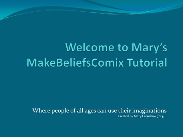 Make Belief Comix for Narrative Writing | PPTX
