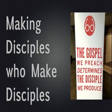 Make disciples who make disciples part2 | PPT
