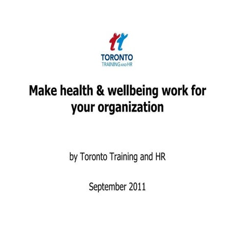 Employee well-being | PPT