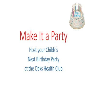 Make it a party | PPTX