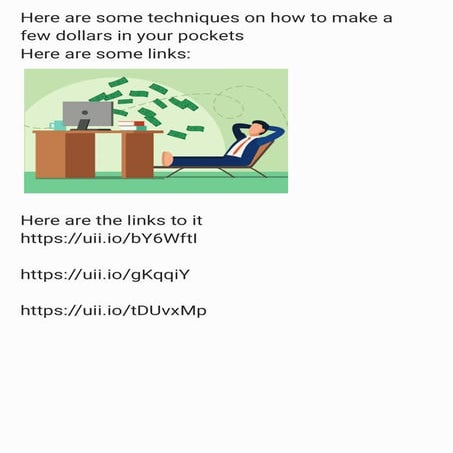 Make money online | PDF