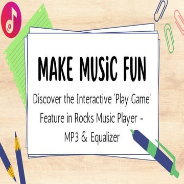 Make Music Fun:Discover the Interactive 'Play Game' Feature in Rocks ...
