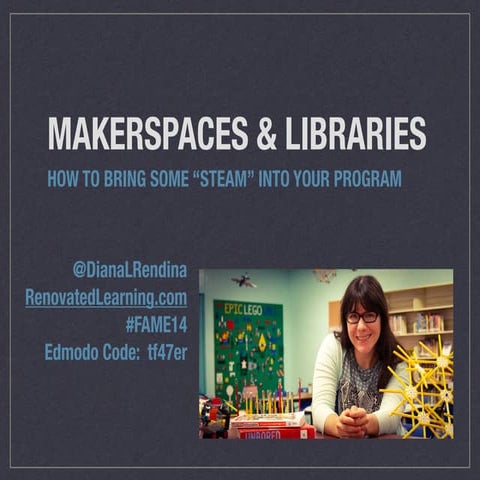 Makerspaces and libraries: How to bring some STEAM into your program | PDF