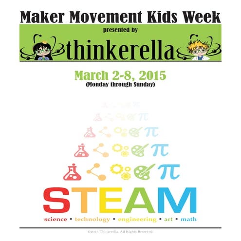 Maker Movement Kids Week Journal (Mar. 2-Mar. 8, 2015) | PDF | Desserts ...