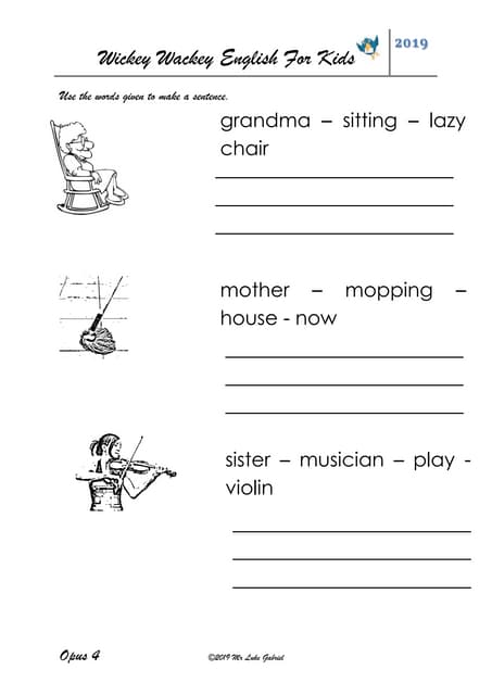 UPSR ENGLISH GRAMMAR WORKSHEET | PDF