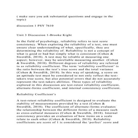 ( make sure you ask substantial questions and engage in the topic).docx