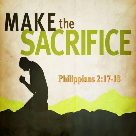 Make the Sacrifice | PPTX