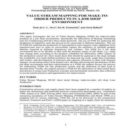 Make to order VSM | PDF