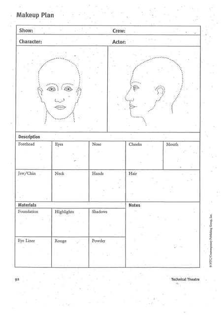 Makeup plan kikyo | PDF | Makeup and Accessories | Beauty