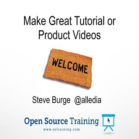 Make great tutorial and product videos | KEY