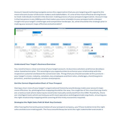 Make your abm account maps effective and actionable | DOCX