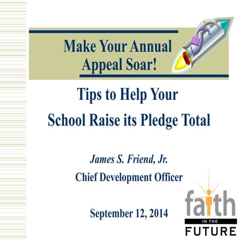 Make Your Annual Appeal Soar Ppt