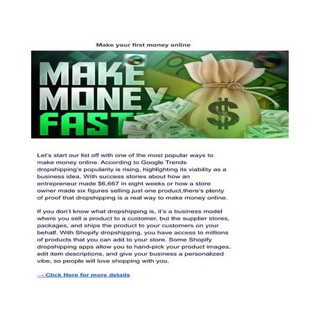Make your first money online.pdf