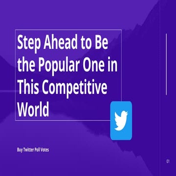 Make Your Twitter Profile More Active | PPT