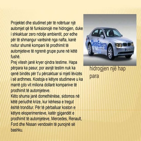 Makinat hibride | PPTX