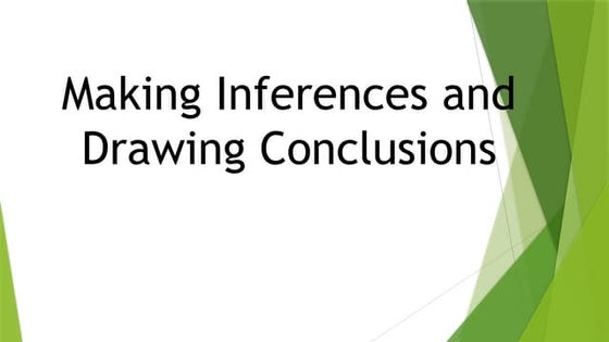 Predictions and inferences differences | PPT