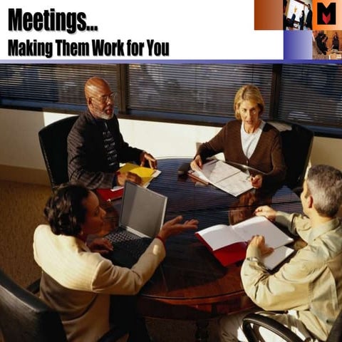 Making Meetings Work Small Header | PPT