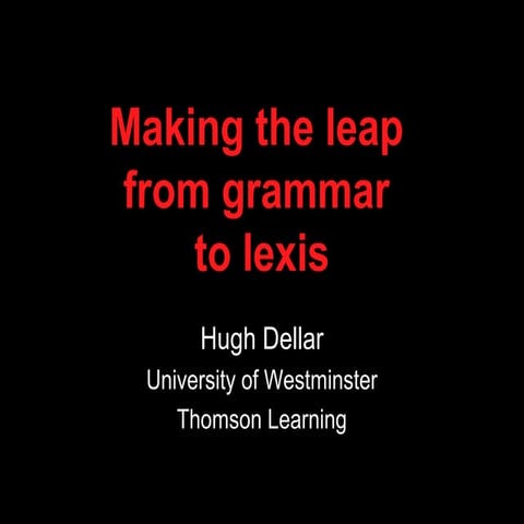 Making The Leap | PPT