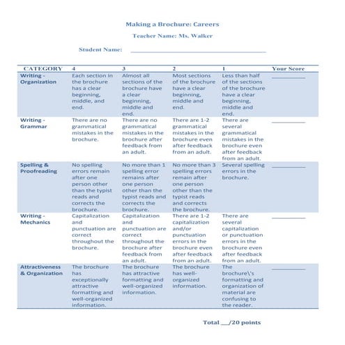 Making a brochure | PDF