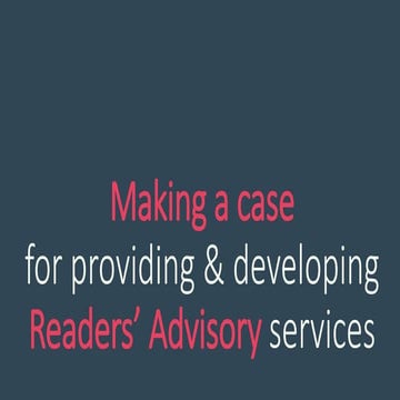 Librarians choice - Melanie Mutch and Megan Tolnay | PPTX