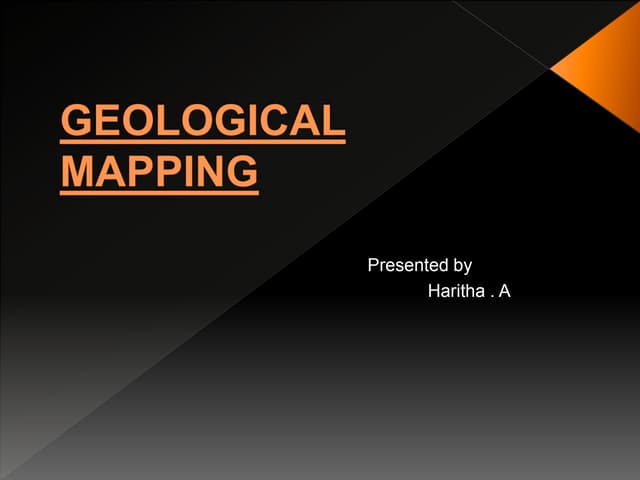 Geological mapping | PPTX