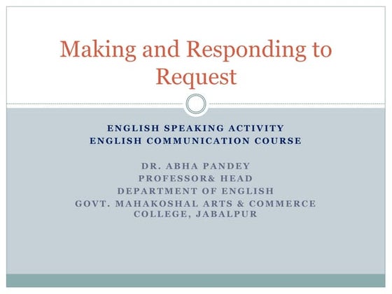 Asking for information and giving information | PPT