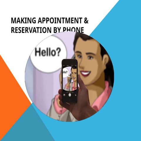 Making Appointment & Reservation by Phone PPt.pptx