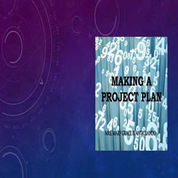 Making a project plan | PPT