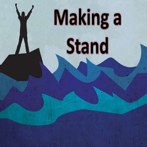 Making a stand | PPTX
