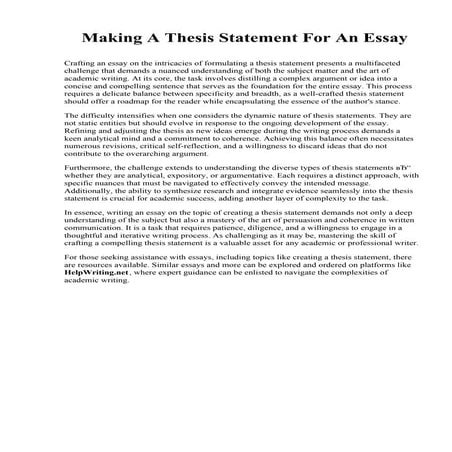 Making A Thesis Statement For An Essay.pdf