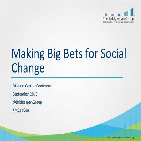 Making Big Bets | PDF