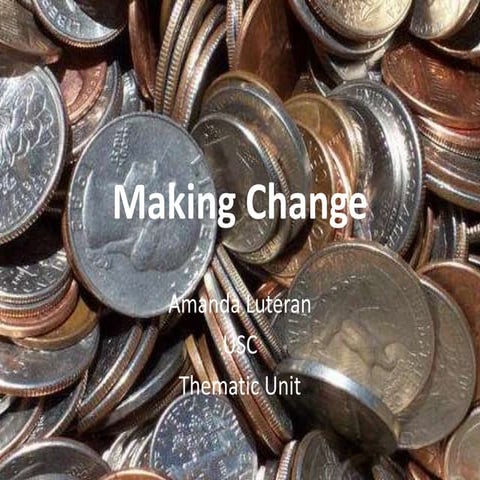 Making change | PPT