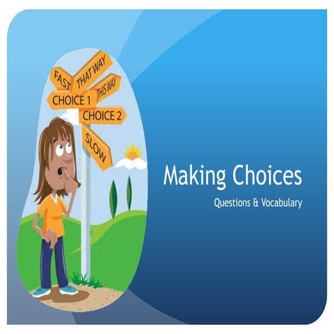 Mega Goals: Making Choices | PPTX