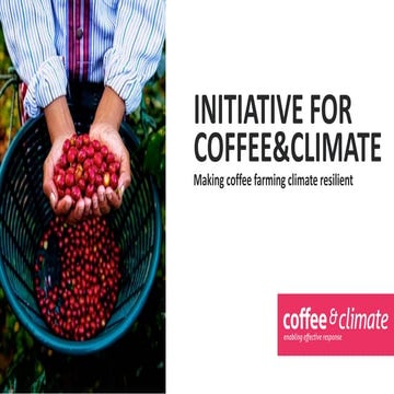 Making coffee farming climate resilient | PPTX