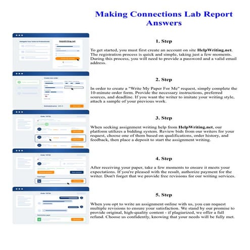 Making Connections Lab Report Answers | PDF