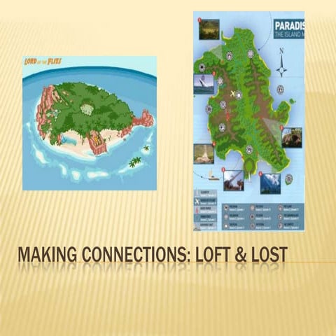 Making connections, lotf and lost | PPTX