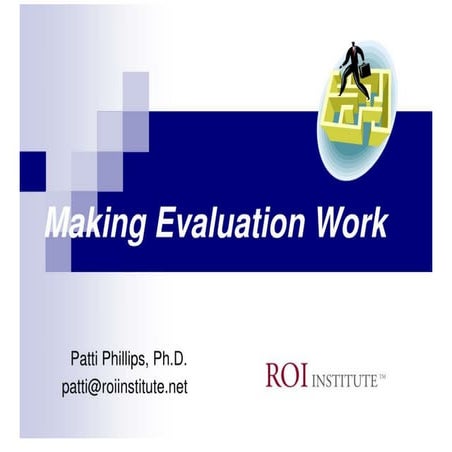 Making Evaluation Work | PDF