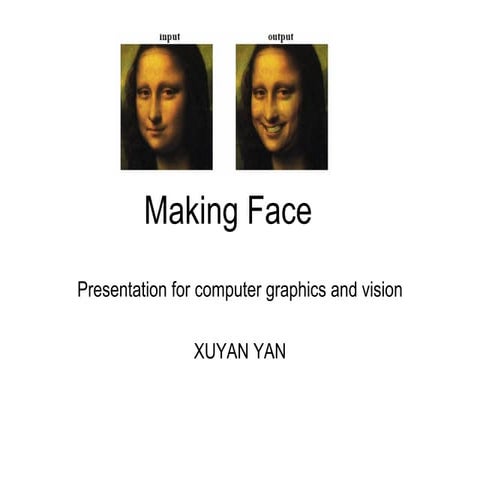 Making Face | PPT