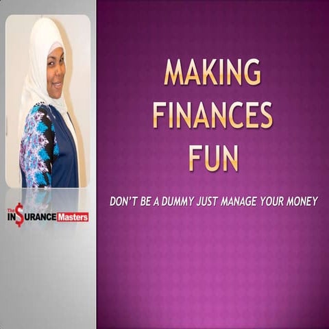 Making Finances Fun | PPT