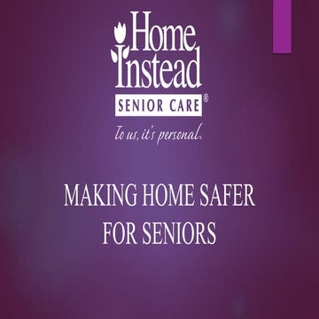 Making Home Safer for Seniors | PPT