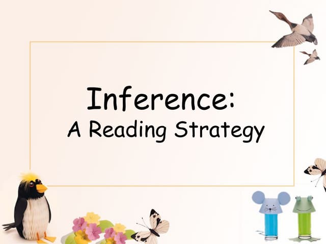 Making Inferences | PDF