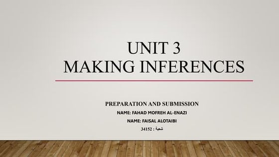 The listing pattern | PPTX